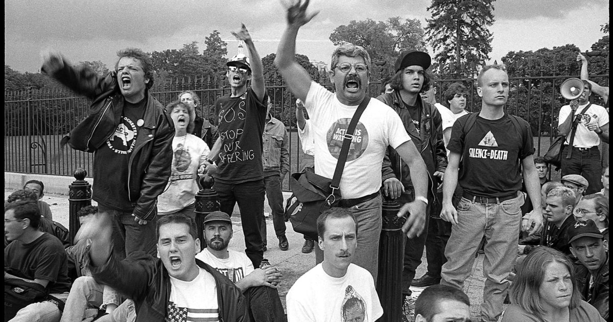 The photographer on the frontline of AIDS activism in the 1990s | Huck