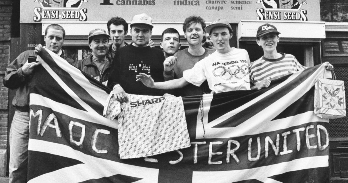 The photographer who captured Britain’s football fans in the… | Huck