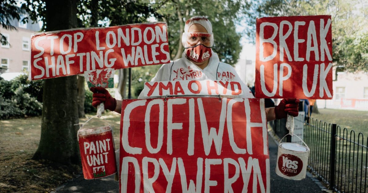 Yes Cymru!: photos of the rally for Welsh independence | Huck