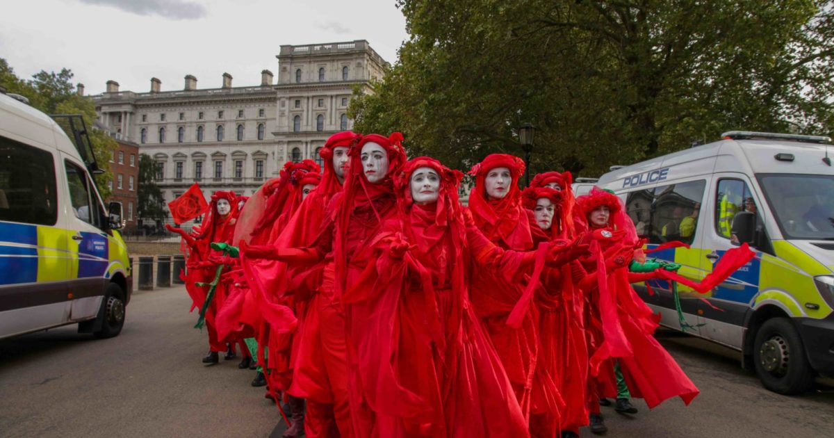 A week on the streets with XR’s Red Rebel Brigade | Huck