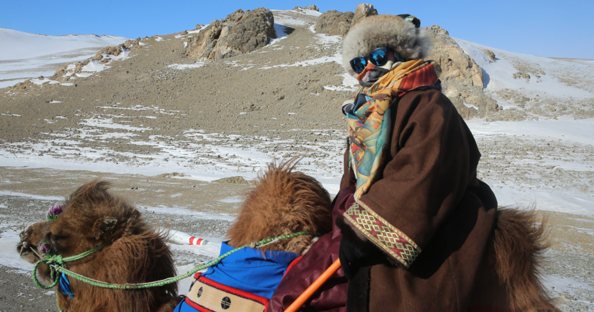The adventurer trekking from Mongolia to London by camel | Huck