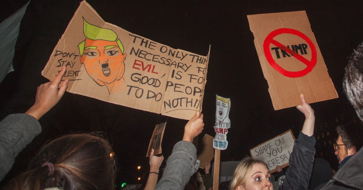 The best placards from last night's London #TrumpProtest | Huck