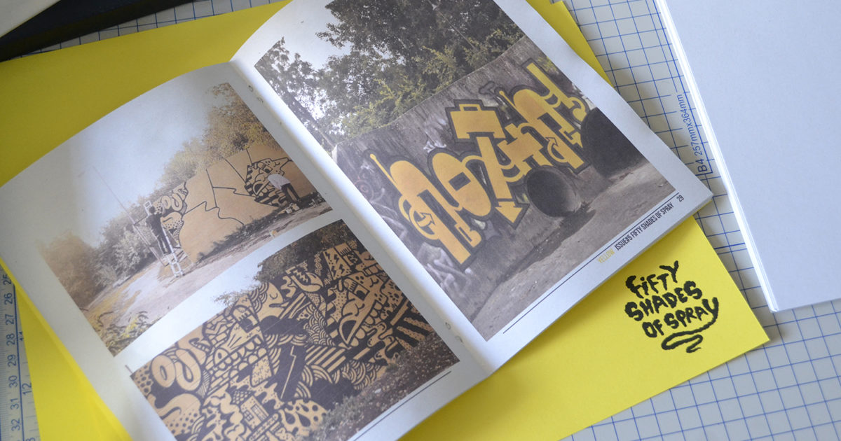The zine exploring the world's graffiti – one colour at a time | Huck