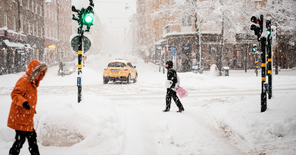 The young skater shredding through the Stockholm snow | Huck