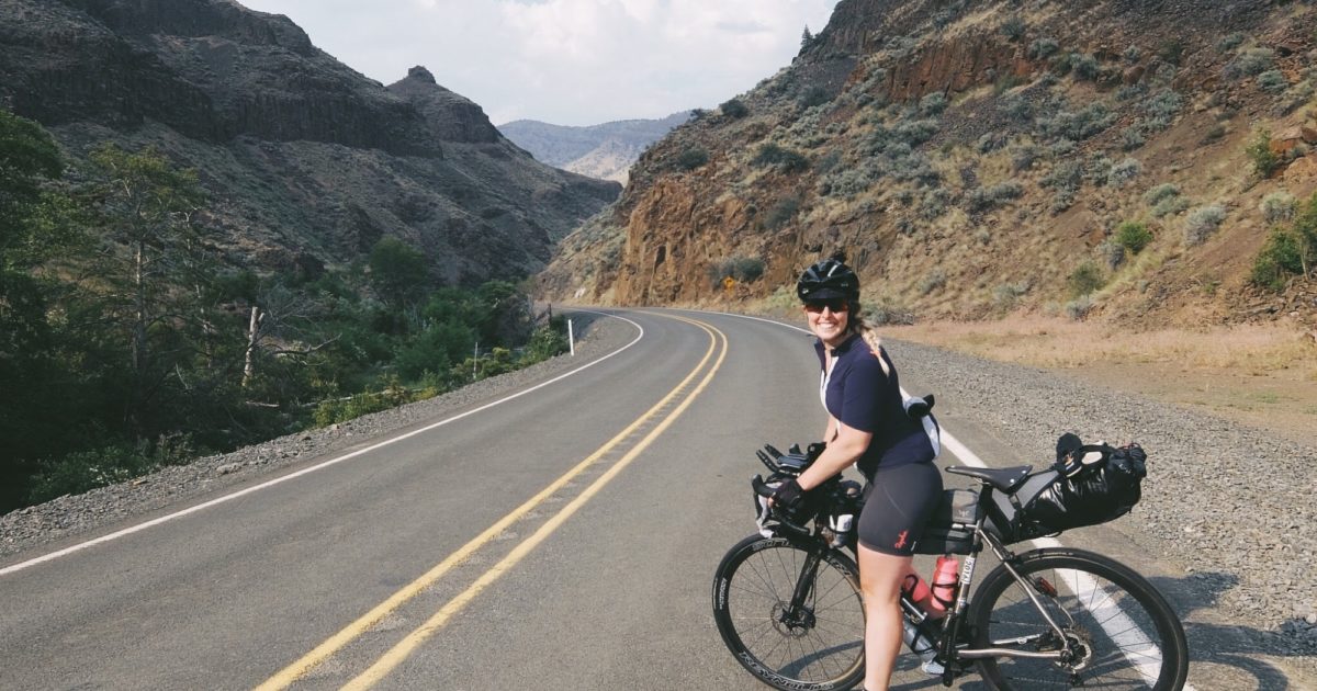 The female cyclist who rode 2,000 miles across America alone… | Huck
