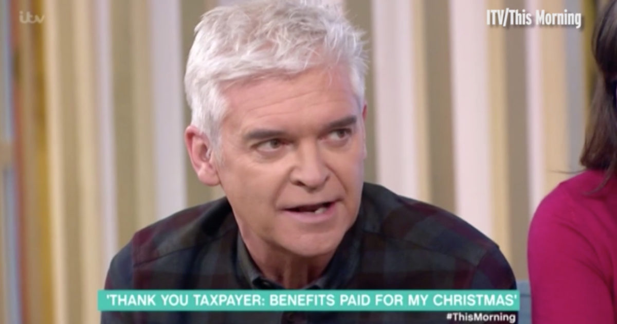 Dear Philip Schofield, stop demonising people on benefits | Huck