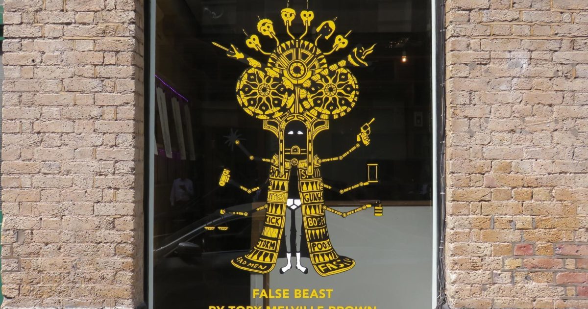 Huck unleashes a terrifying creature upon Shoreditch | Huck