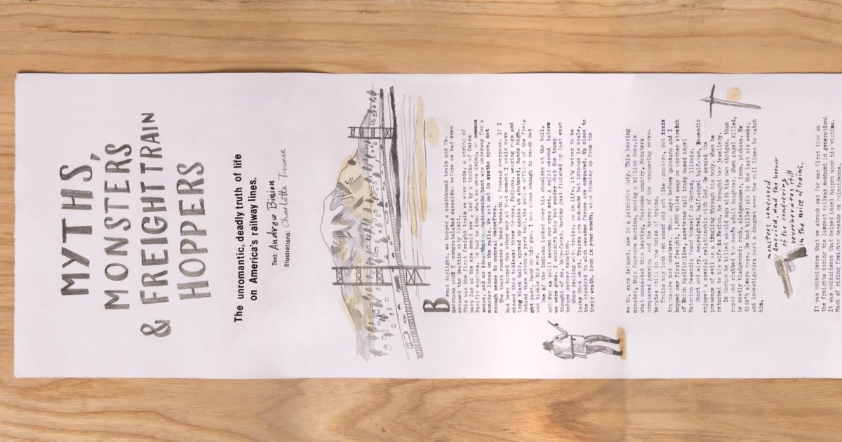 Freight Train Hopping - Myths & Monsters | Huck