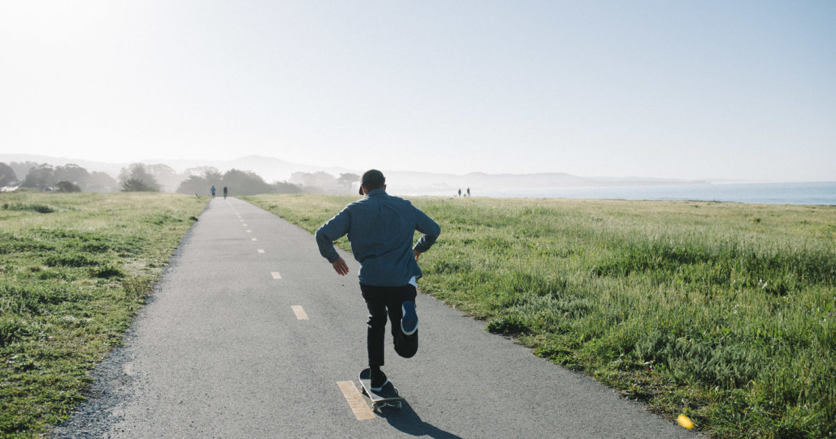 Nothing can keep nomadic skater Pat Moran still for long as he… | Huck