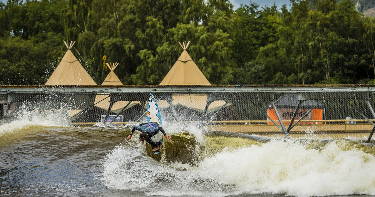 World’s first artificial waves surf comp kicks off in Wales | Huck