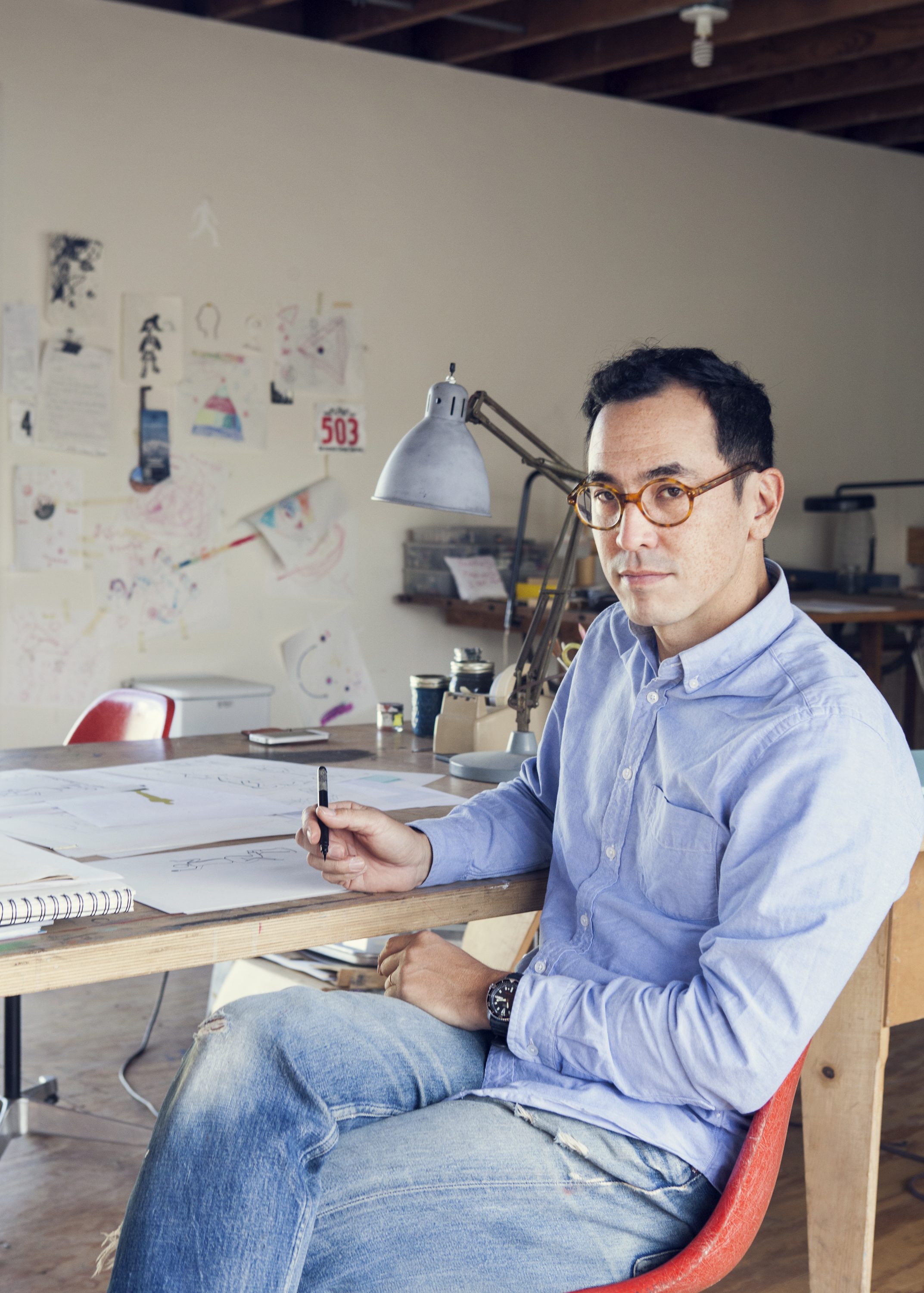 Artist Geoff McFetridge talks about drawing inspiration from… | Huck