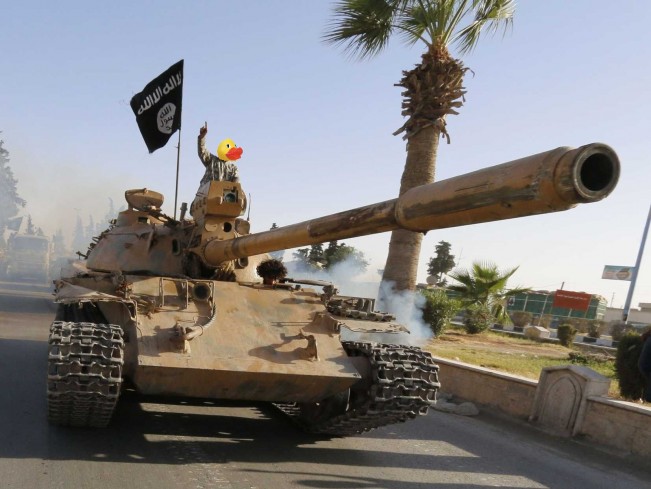 The internet takes on ISIS: jokers photoshop rubber duck heads… | Huck